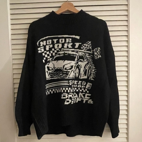 Divided | Sweaters | Race Car Sweater | Poshmark